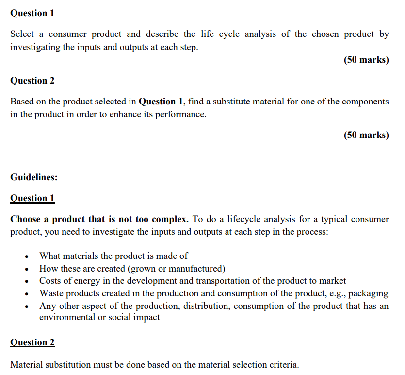 Solved Answer the following questions by writing a report, | Chegg.com