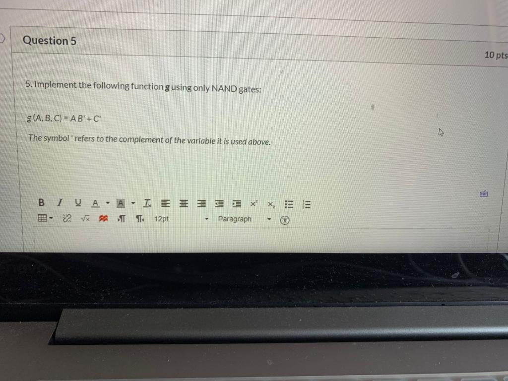 Solved Question 4 4. The MAXTERM list for a system with four | Chegg.com