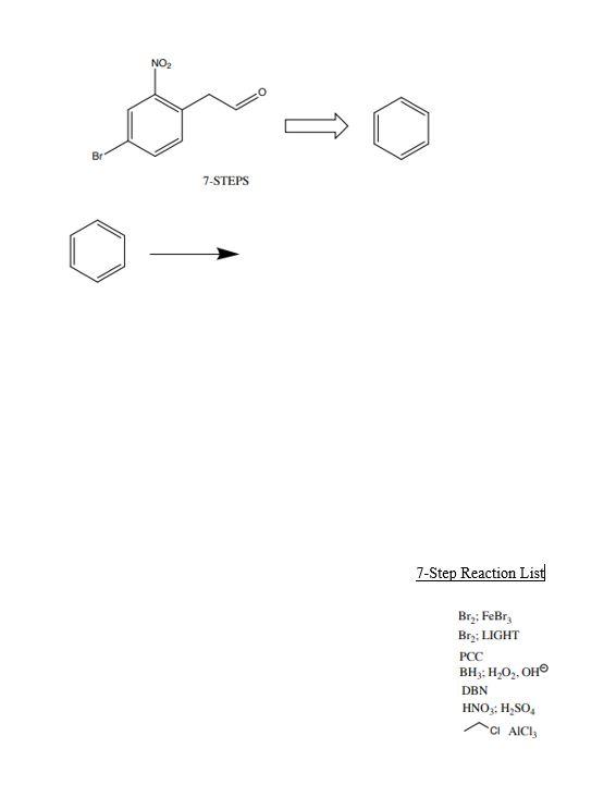 Solved What product is formed in 7 steps in this Synthesis | Chegg.com