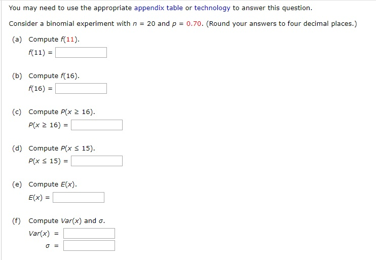Solved You may need to use the appropriate appendix table or | Chegg.com