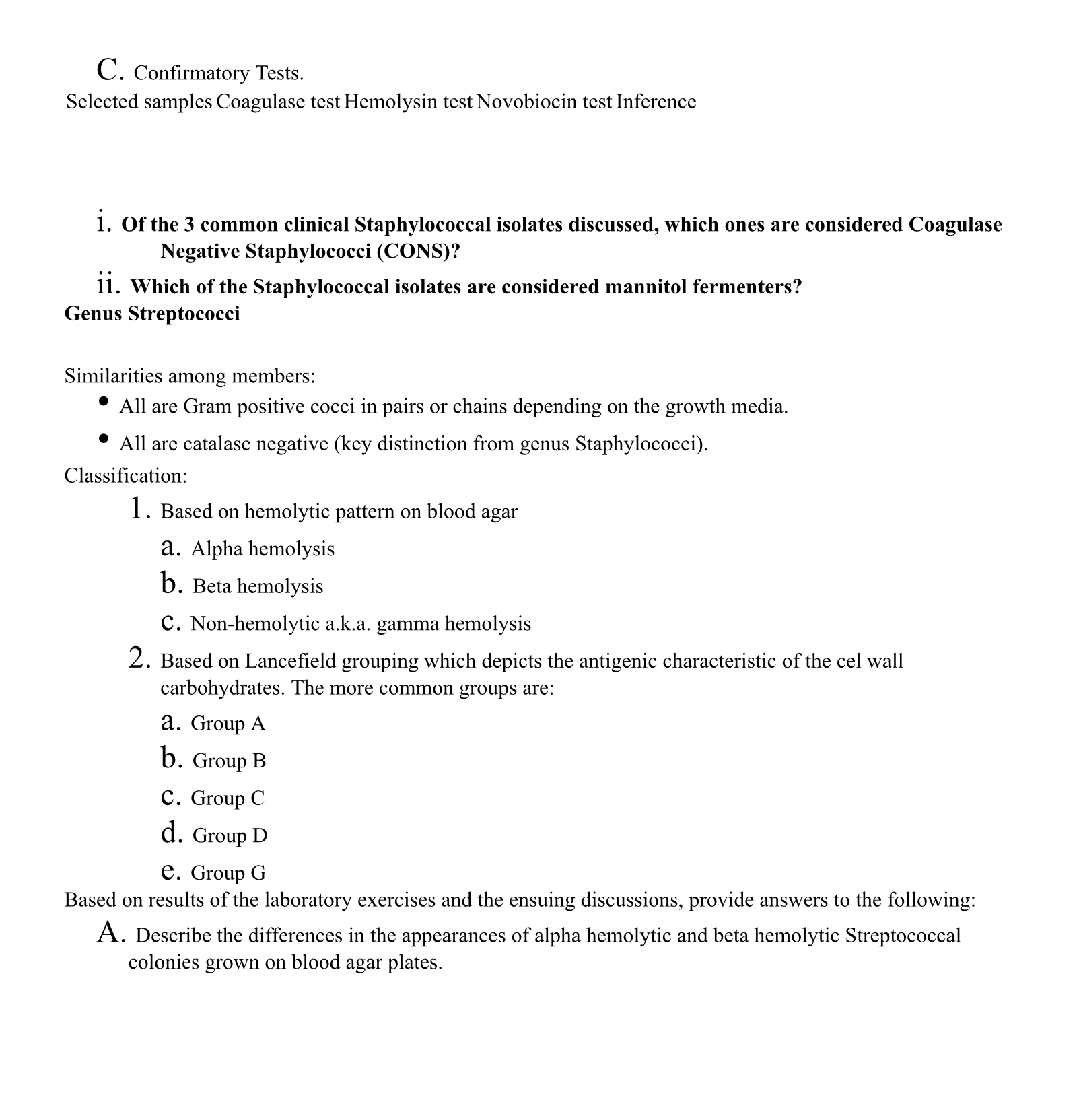 Solved Hi please help answer questions i, ii and A. The | Chegg.com