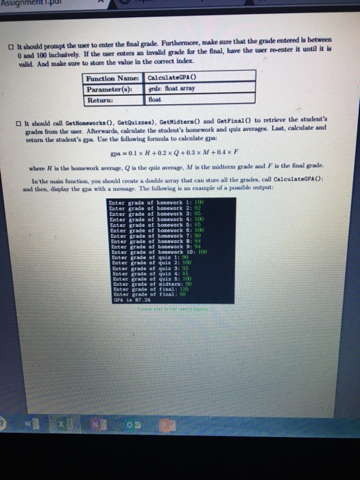 Assignment 1 Direction: Submit the typed source code. | Chegg.com