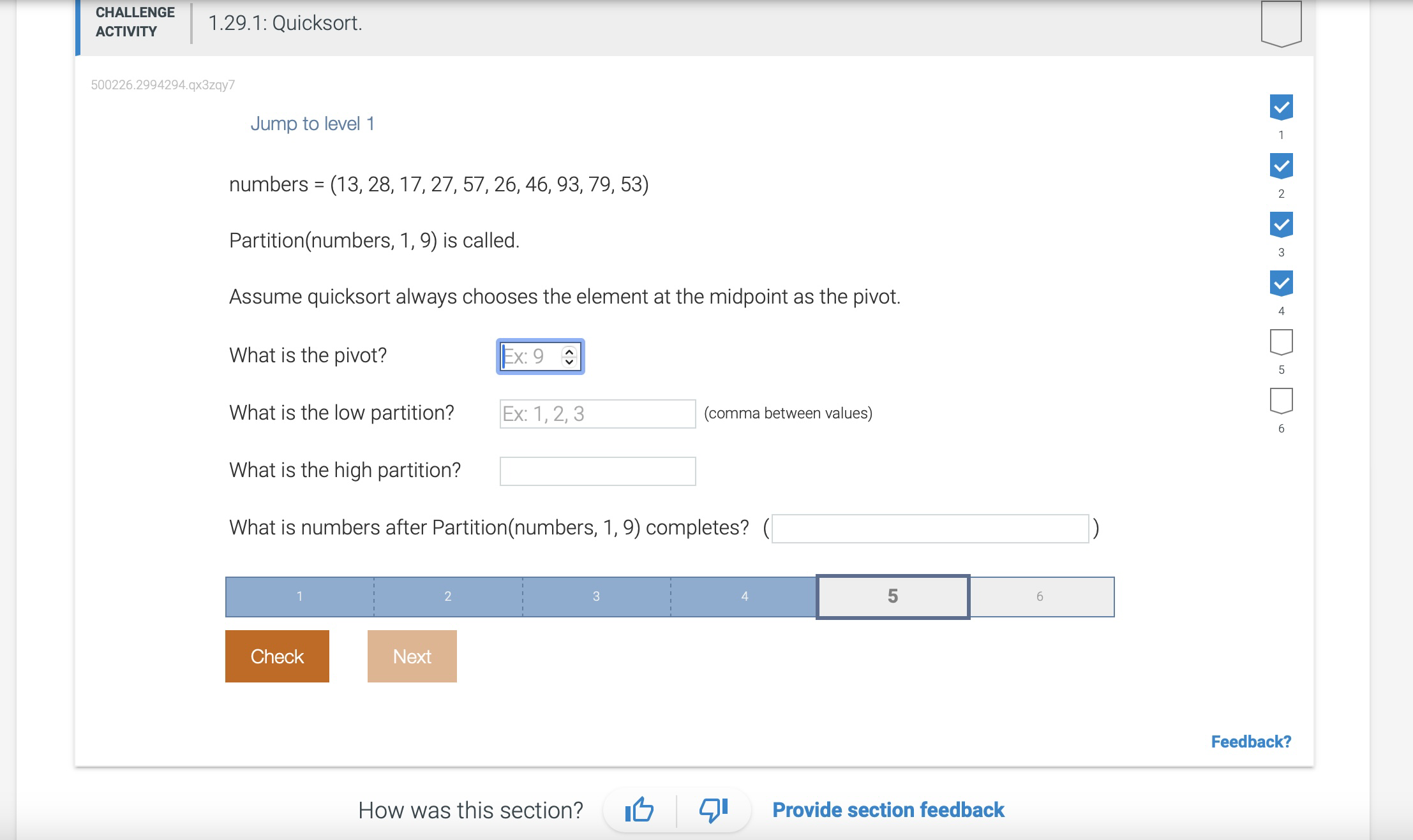 Solved numbers =(13,28,17,27,57,26,46,93,79,53) | Chegg.com