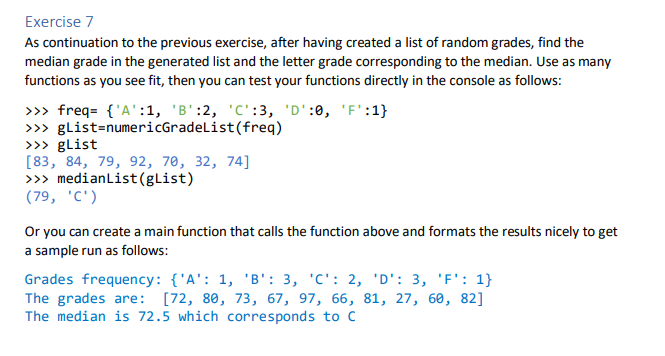 Solved Exercise 6 Building on the previous exercise, we want | Chegg.com