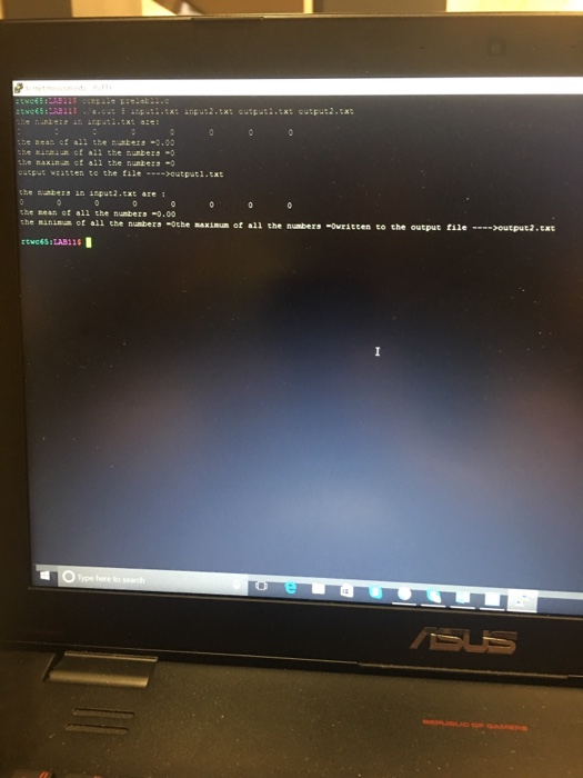 Solved CODE IN C ONLY! can someone please look at my code | Chegg.com