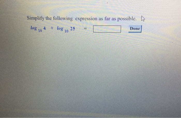 Solved Simplify the following expression as far as possible. | Chegg.com