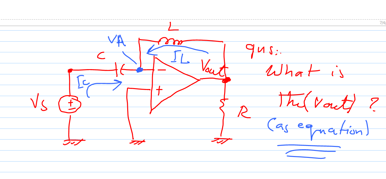 Solved what is the Vout put ? and what is current ? | Chegg.com