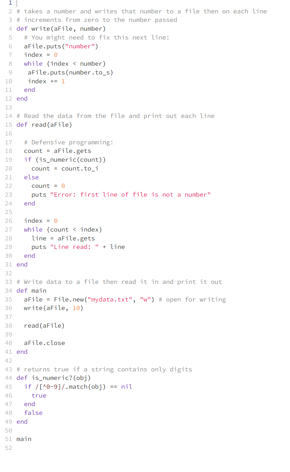 Solved 9.1T M Fix it In this task you will build on the | Chegg.com