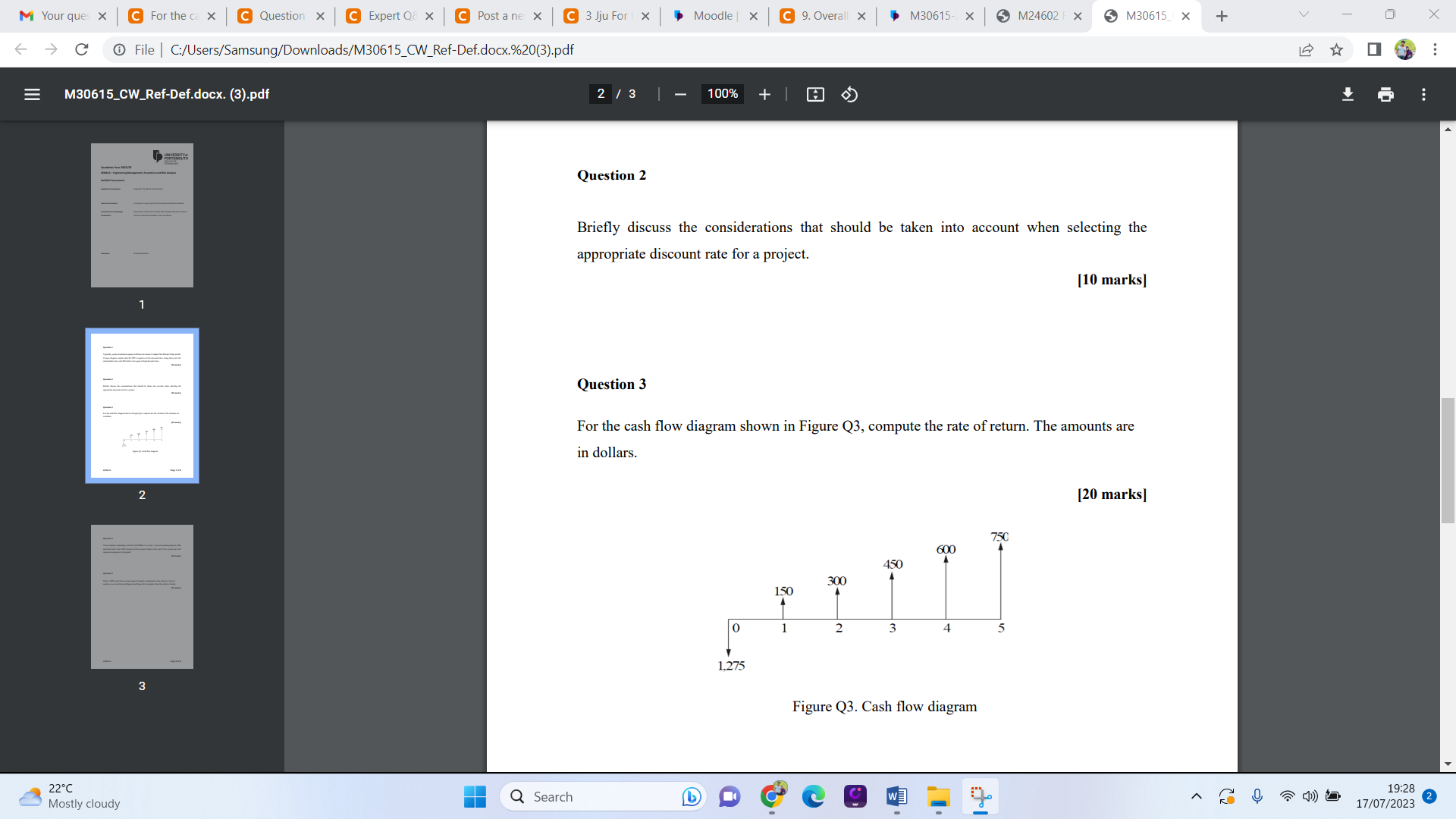 Solved Briefly discuss the considerations that should be | Chegg.com