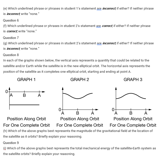 Solved Question 1 This question is a long free-response | Chegg.com
