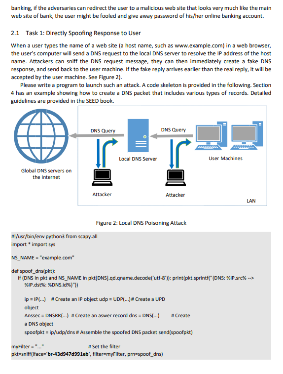 Solved Figure 1: Lab environment setup 1.1 Container Setup | Chegg.com