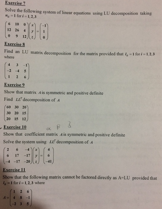 Solved EXERCISES 2 FOR MATH 373 Exercise 1: S performing two | Chegg.com
