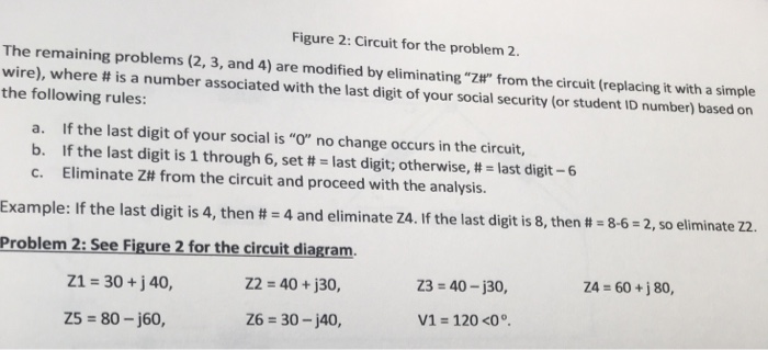 Solved The remaining problems Figure 2: Circuit for the | Chegg.com