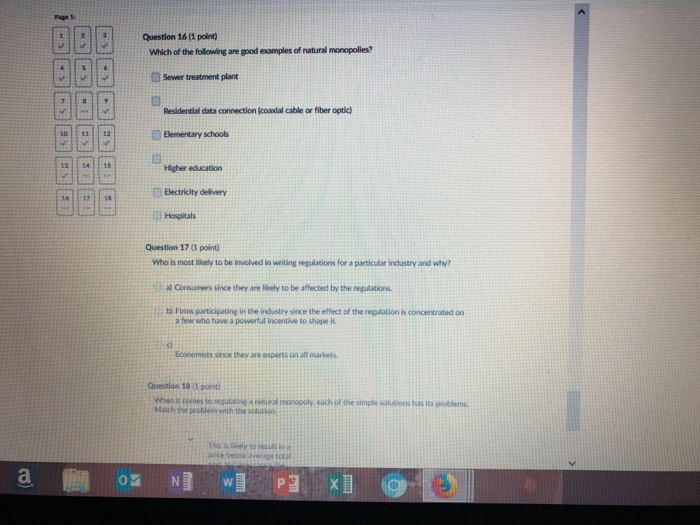 Solved Question 14 (1 polnt) A merger that Increases the | Chegg.com