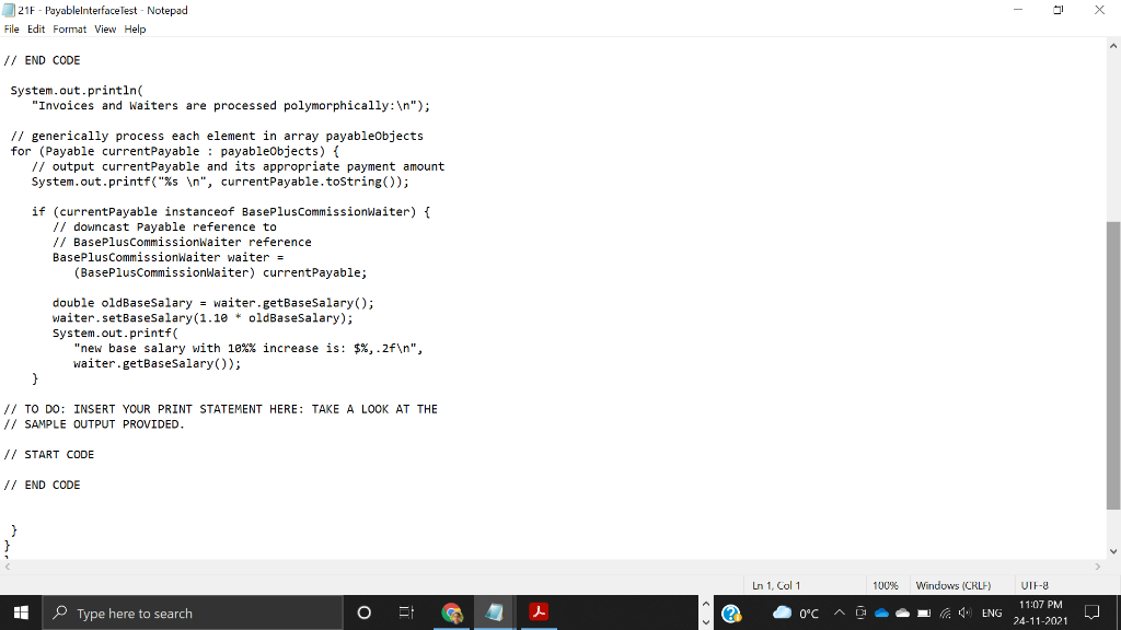 וב х Invoice - Notepad File Edit Format View Help | | Chegg.com