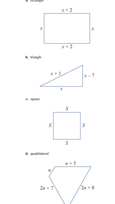 Solved Write an algebraic expression for the perimeter of | Chegg.com Solved Write an algebraic expression for the perimeter of | Chegg.com