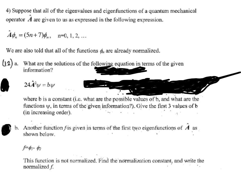 Solved 4) Suppose that all of the eigenvalues and | Chegg.com