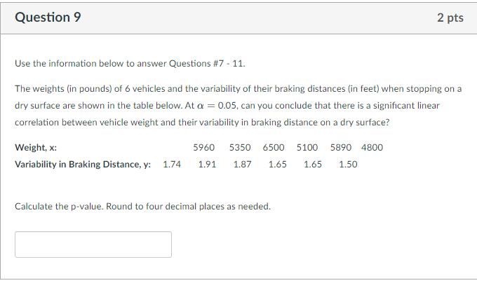 Solved Use the information below to answer Questions \#7 - | Chegg.com
