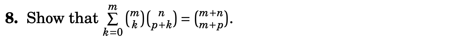 Solved Use combinatorial proof to solve the following | Chegg.com