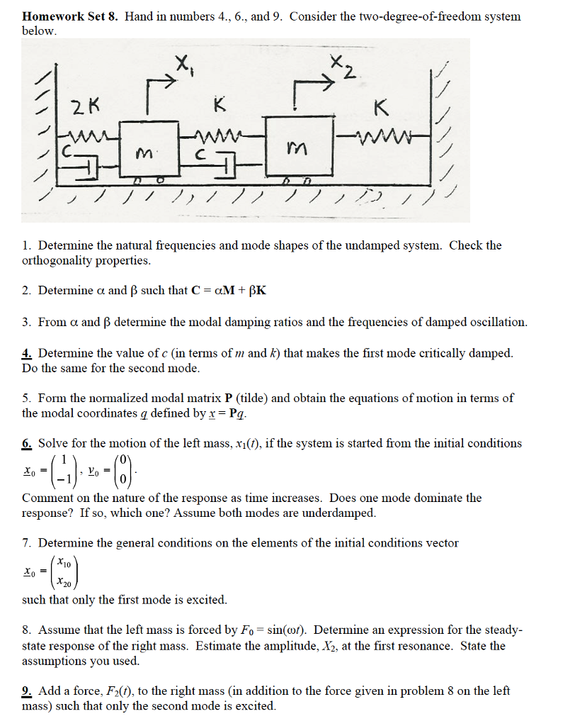Solved Homework Set 8. Hand in numbers 4., 6., and 9. | Chegg.com