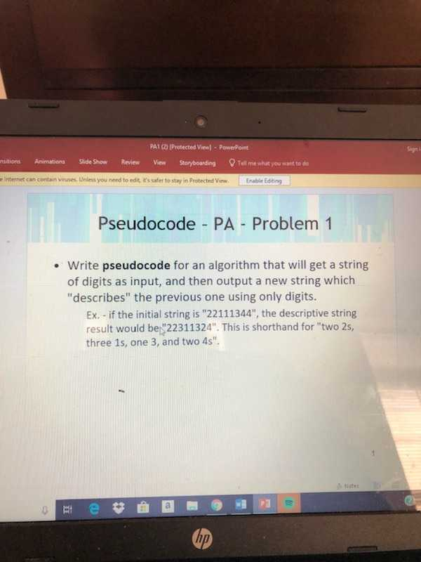 Solved PA1 (D (Protected Viee)-PowerPo ntions Ansationa Slde | Chegg.com