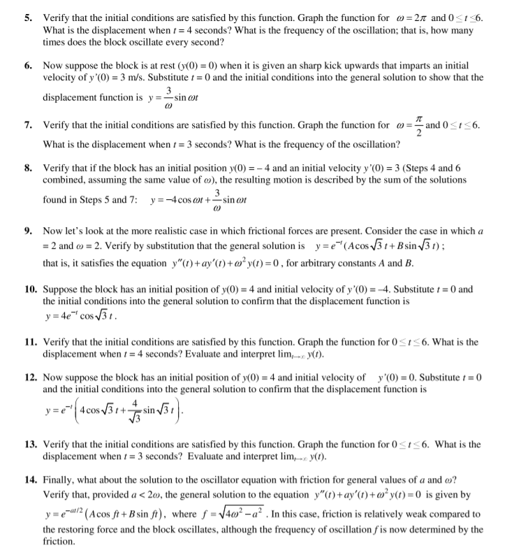 Solved Guided Project 27: Oscillators Topics and skills: | Chegg.com