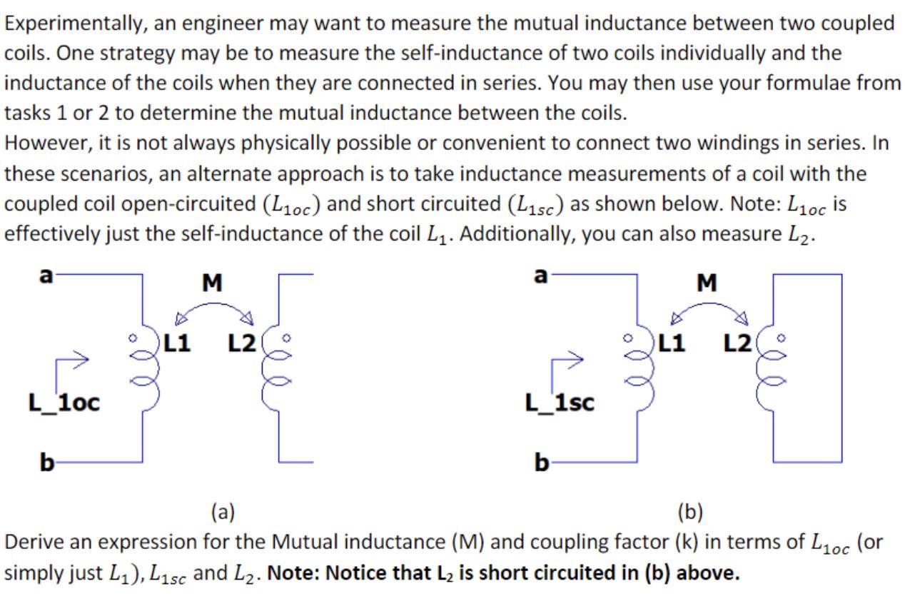 Solved Experimentally, an engineer may want to measure the | Chegg.com