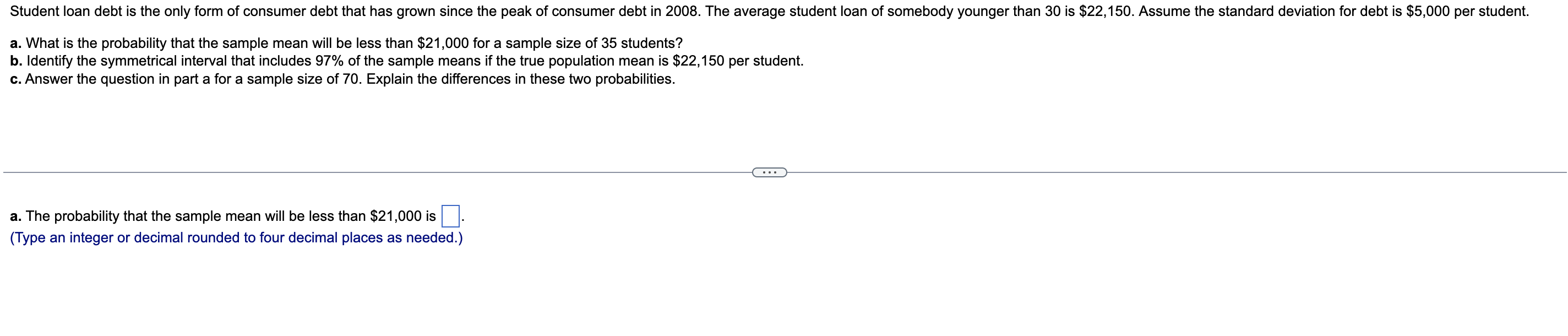 Solved Student loan debt is the only form of consumer debt | Chegg.com