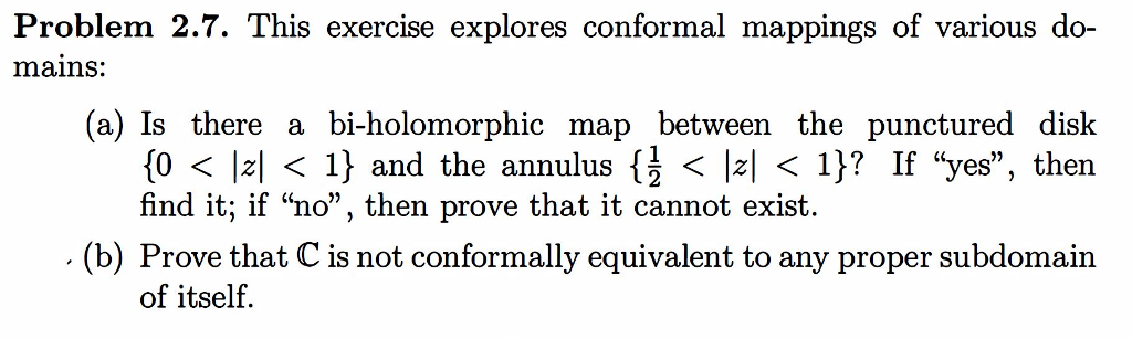 Solved A Course In Complex Analysis And Riemann Surfaces By Chegg