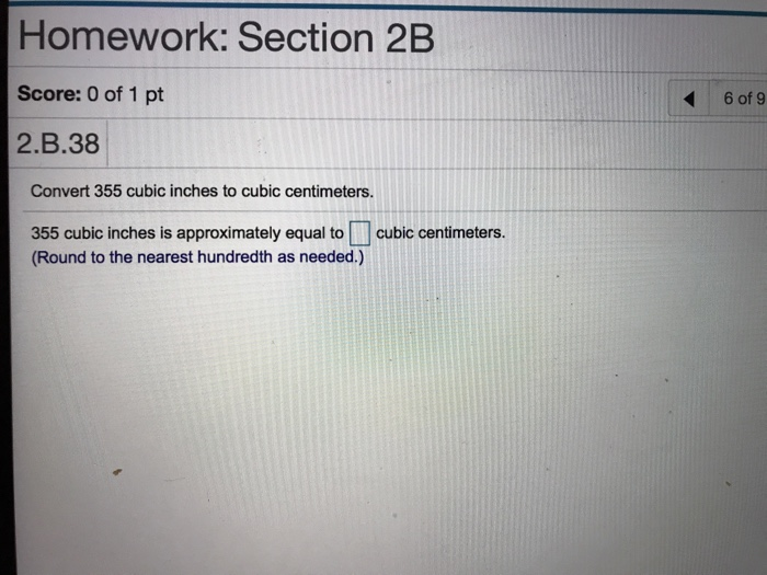 Solved Homework: Section 2B Score: 0 of 1 pt 2.B.38 6 of 9 | Chegg.com