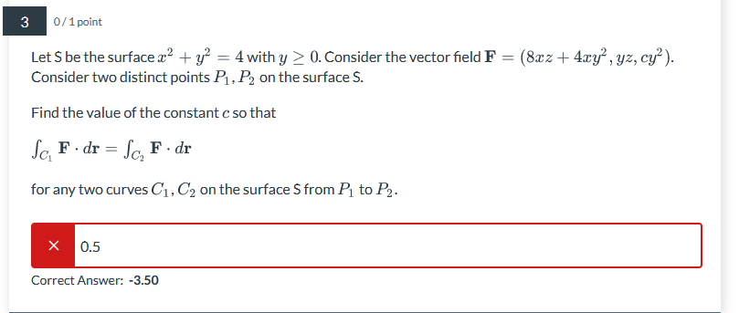 Let S ﻿be the surface x2+y2=4 ﻿with y≥0. ﻿Consider | Chegg.com