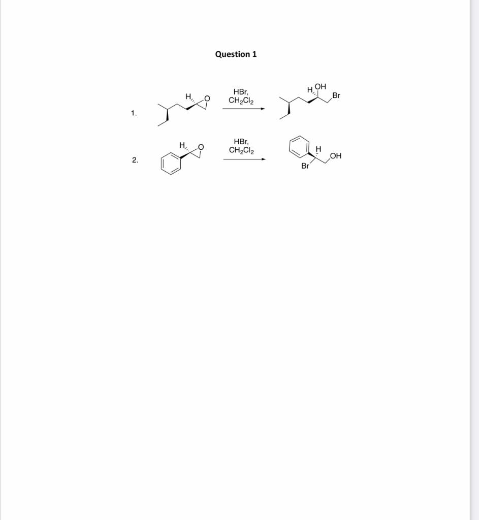 Solved Draw mechanisms and provide a brief explanation for | Chegg.com
