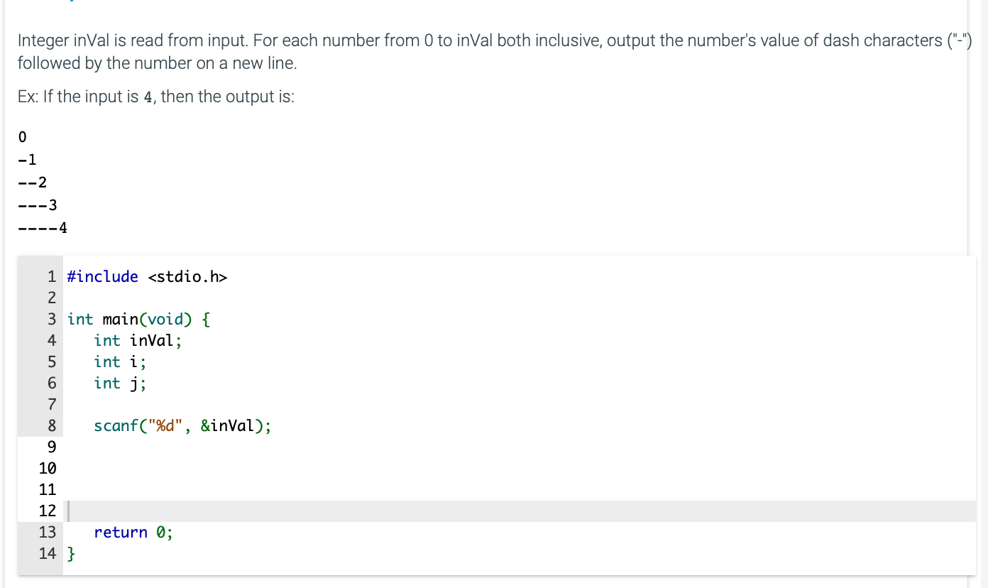 Solved Integer inVal is read from input. For each number | Chegg.com Solved Integer inVal is read from input. For each number | Chegg.com