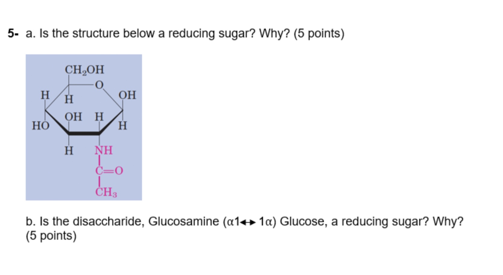 Solved code class="asciimath">5- ﻿a. ﻿Is the structure below | Chegg.com