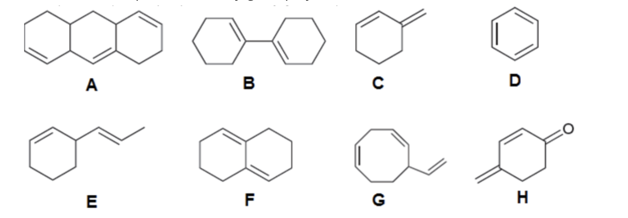 Solved Consider the molecules shown below. which Compound is | Chegg.com