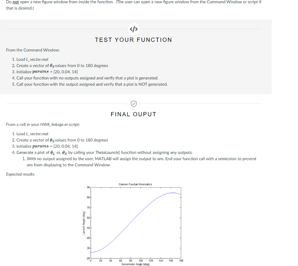 Do not open a new figure window from inside the | Chegg.com