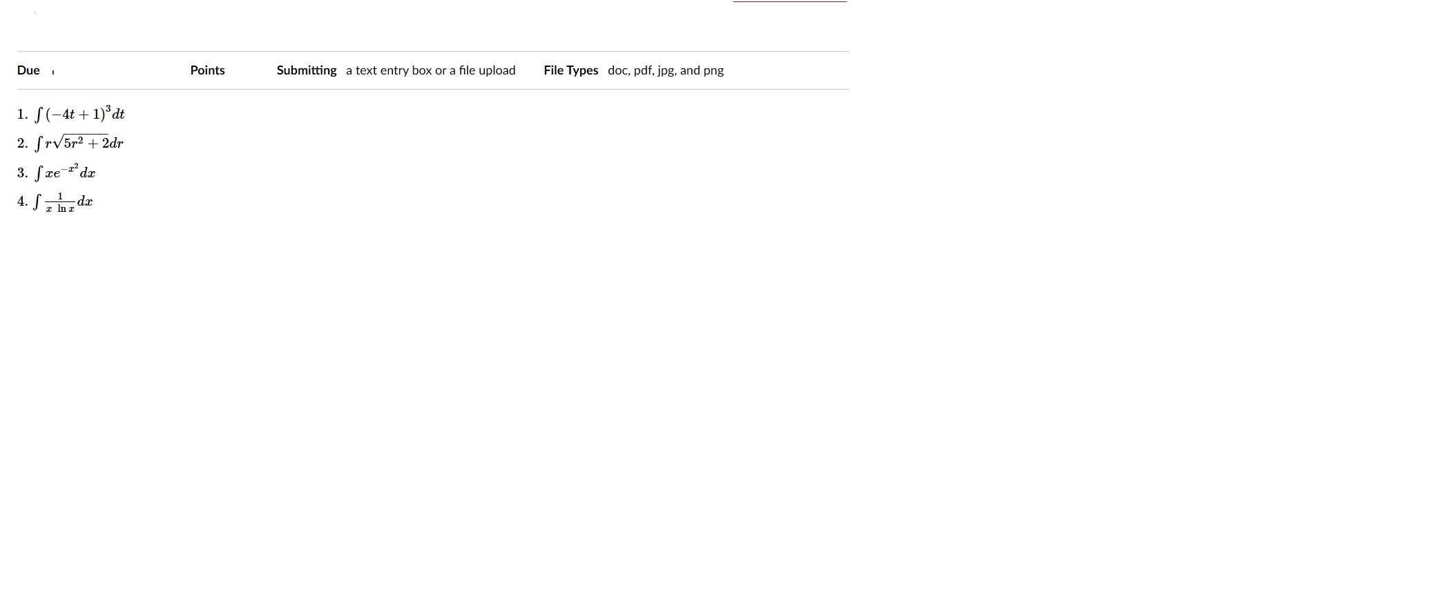 Solved Due Points Submitting a text entry box or a file | Chegg.com
