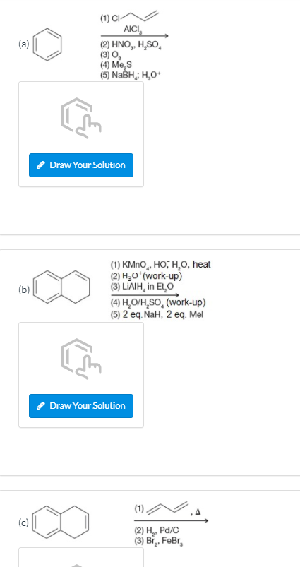 Solved For each of the following, identify the product that | Chegg.com