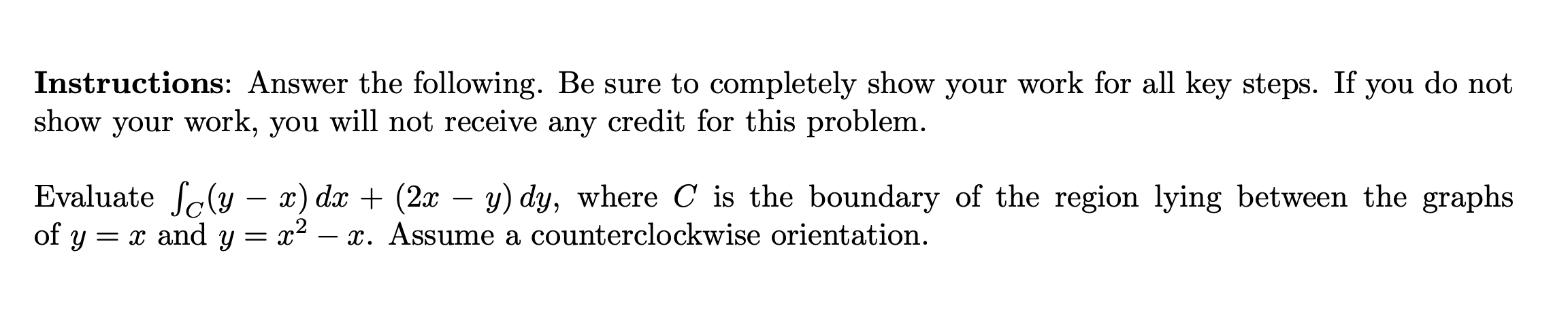 Solved Instructions: Answer the following. Be sure to | Chegg.com