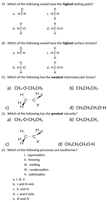 Solved Questions 19-23 Practice examSolved step by step, | Chegg.com