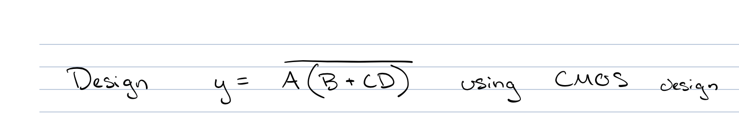 Solved Design y= A (B+CD) using Cuos design | Chegg.com