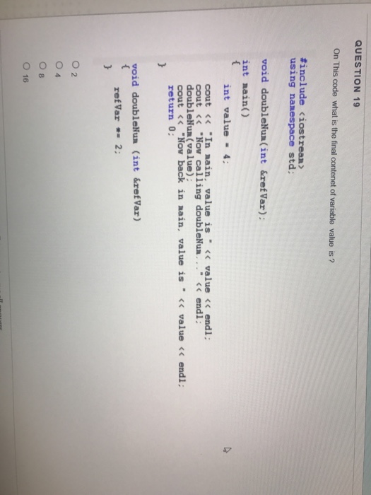 Solved QUESTTO In this prototype is a example of int | Chegg.com