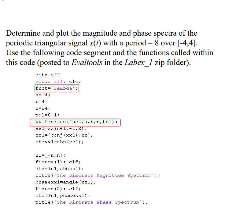Determine and plot the magnitude and phase spectra of | Chegg.com