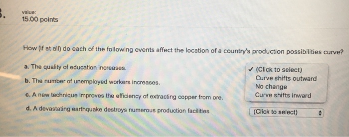 Solved How (if at all) do each of the following events | Chegg.com