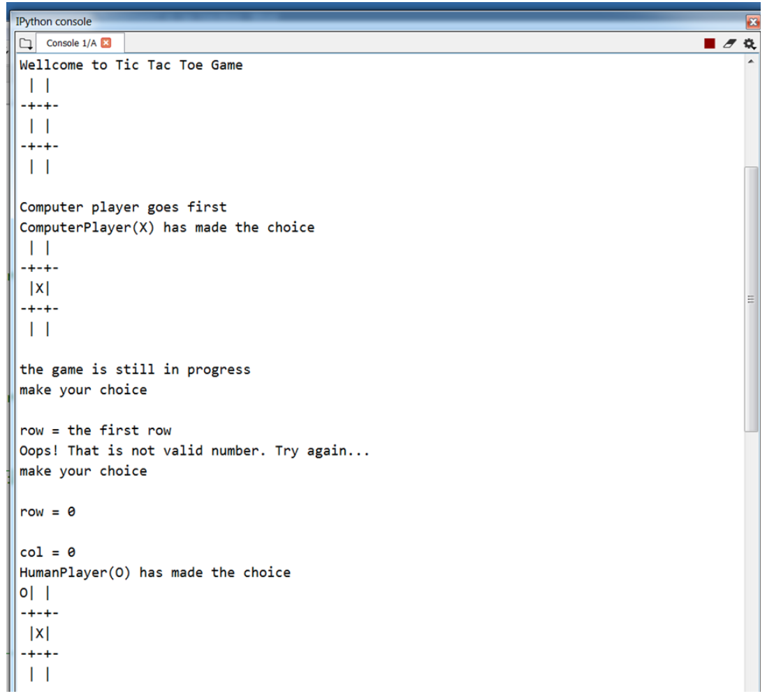 Solved 1. Develop the classic game tic-tac-toe in Python | Chegg.com
