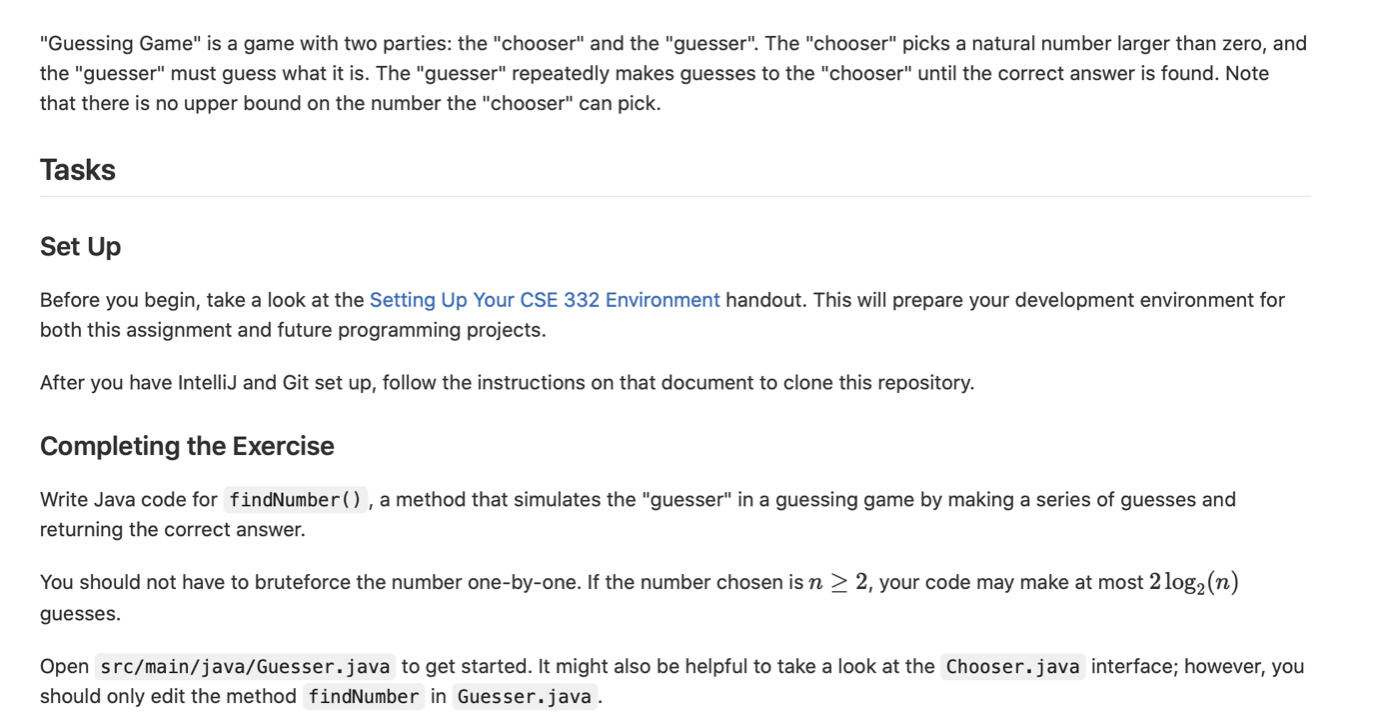 Solved "Guessing Game" is a game with two parties: the | Chegg.com