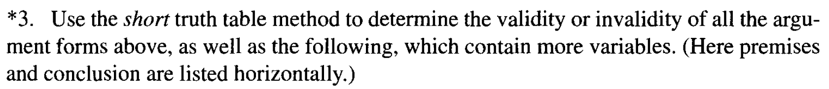 1. Use the full truth table method to determine | Chegg.com