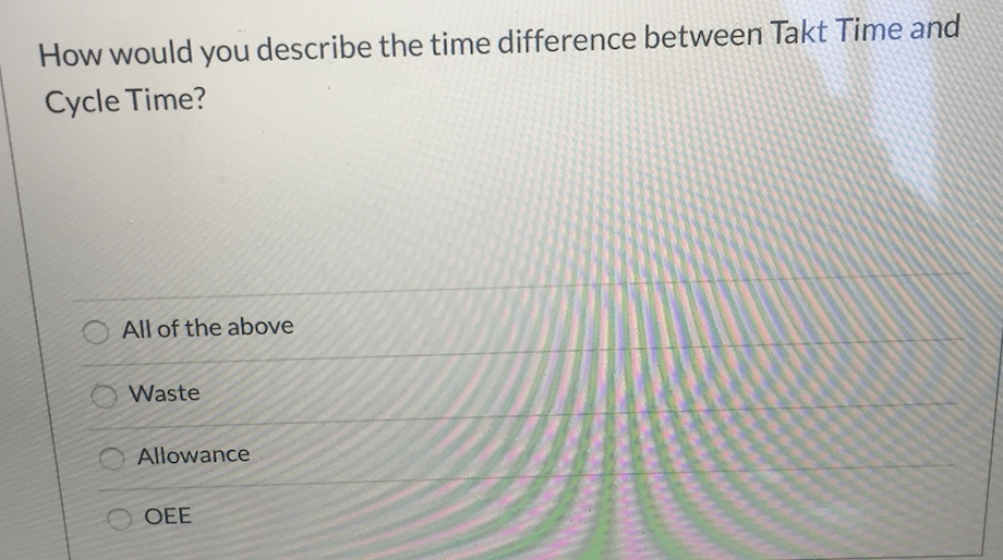 Solved How would you describe the time difference between | Chegg.com