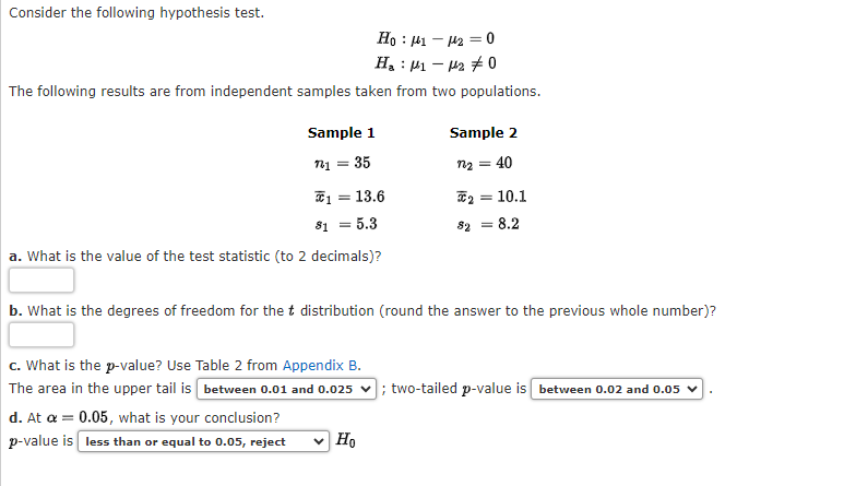 Solved Consider the following hypothesis test.Consider the | Chegg.com