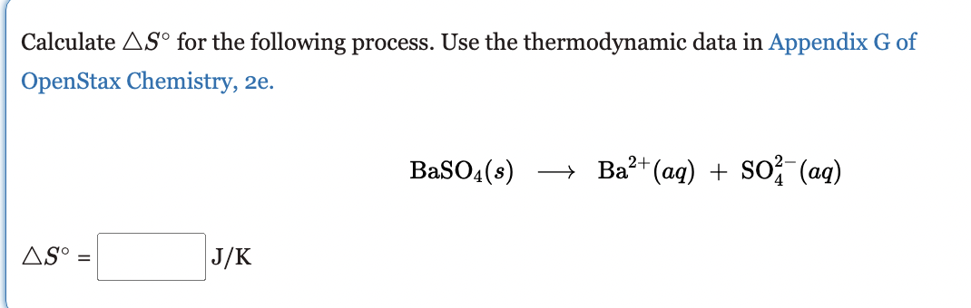 Solved Calculate S∘ for the following process. Use the | Chegg.com